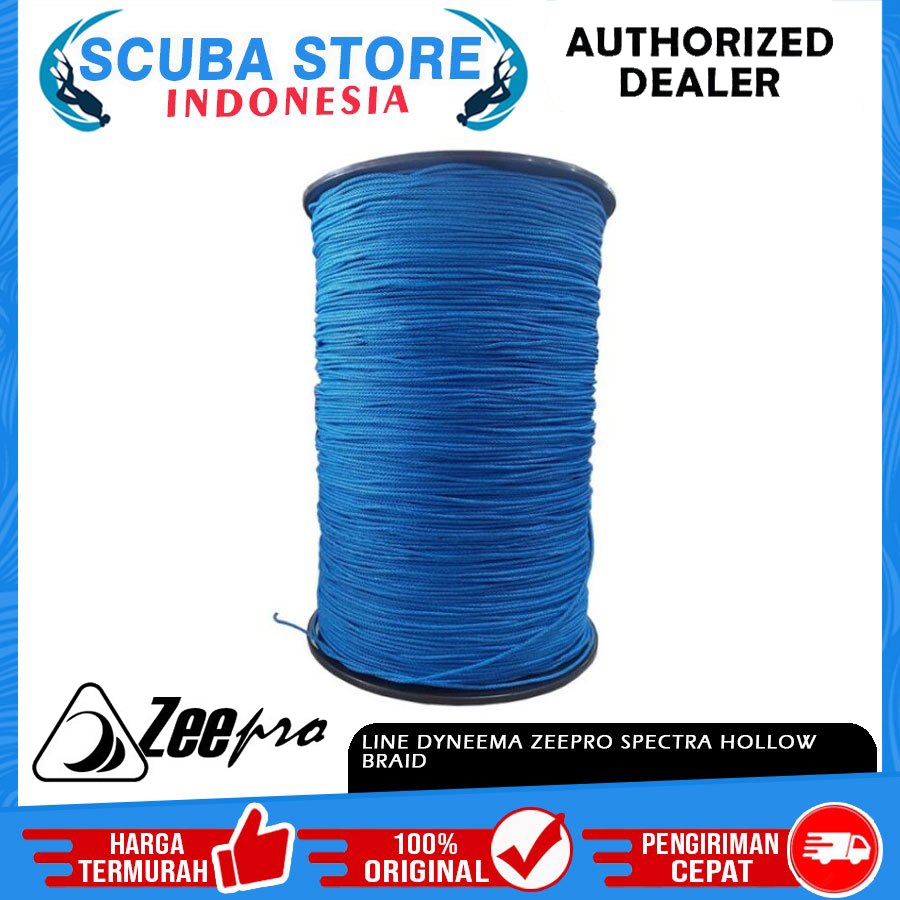 Jual Line Dyneema Zeepro Spectra Hollow Braid Tali Karet Rubber ...