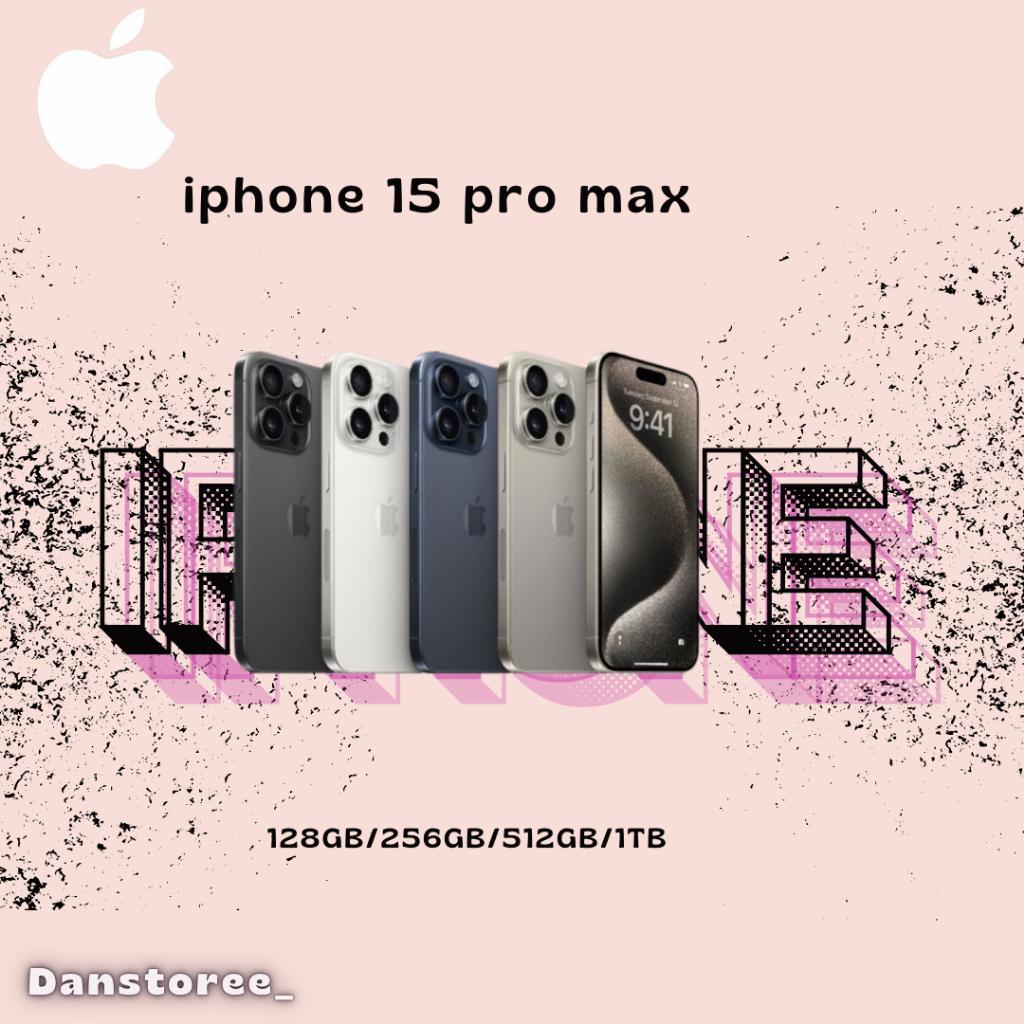 Jual 15 PRO MAX SECOND 128GB/256GB/512GB/1TB 100% REAL ORIGINAL ...