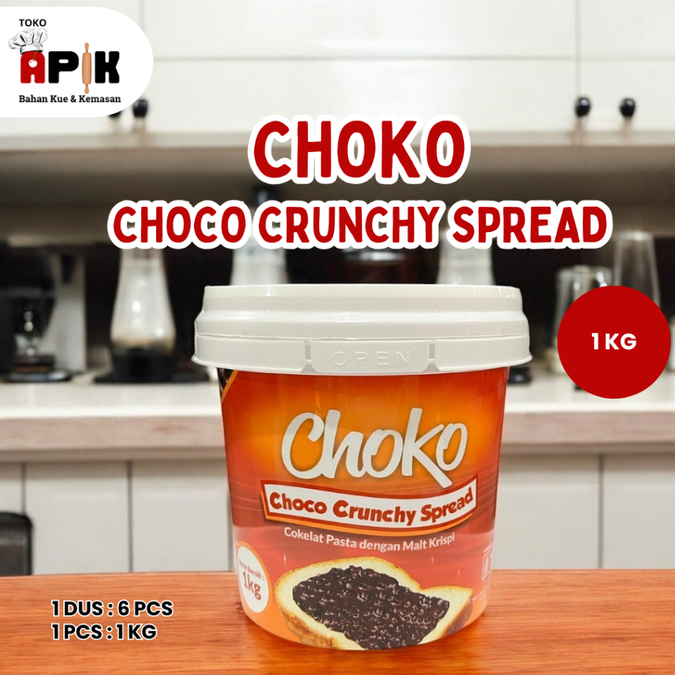 Jual Choko Choco Crunchy Spread Kue 1KG | Shopee Indonesia