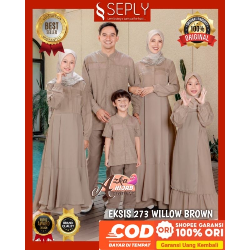 Jual READY SEPLY SARIMBIT KELUARGA 2025 EKSIS 273 WILLOW BROWN SEPLY ...
