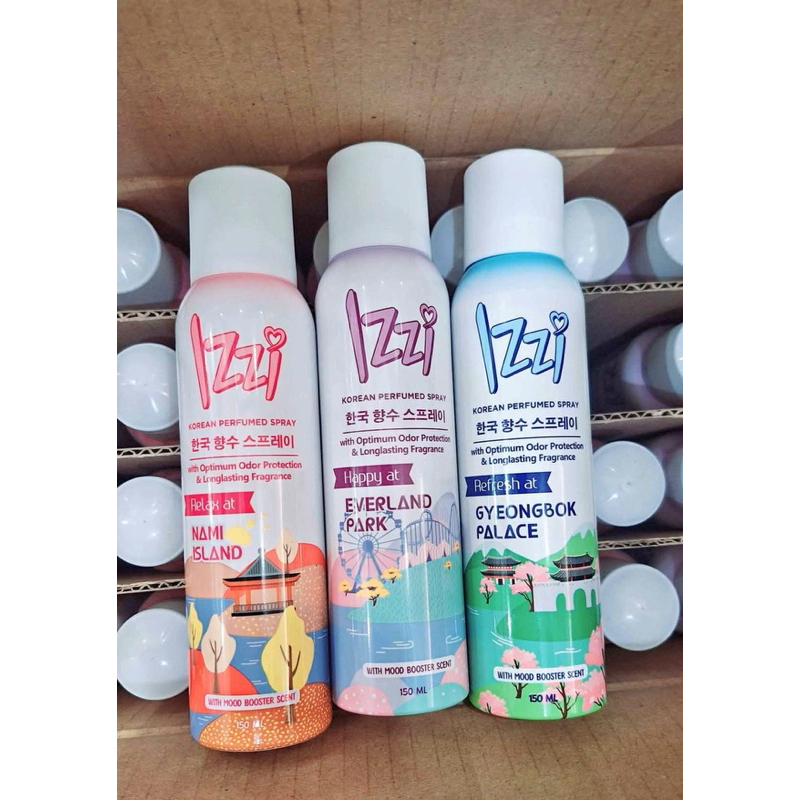 Jual IZZI BODY SPRAY IZZI KOREAN PARFUME SPRAY BLDY MIST | Shopee Indonesia