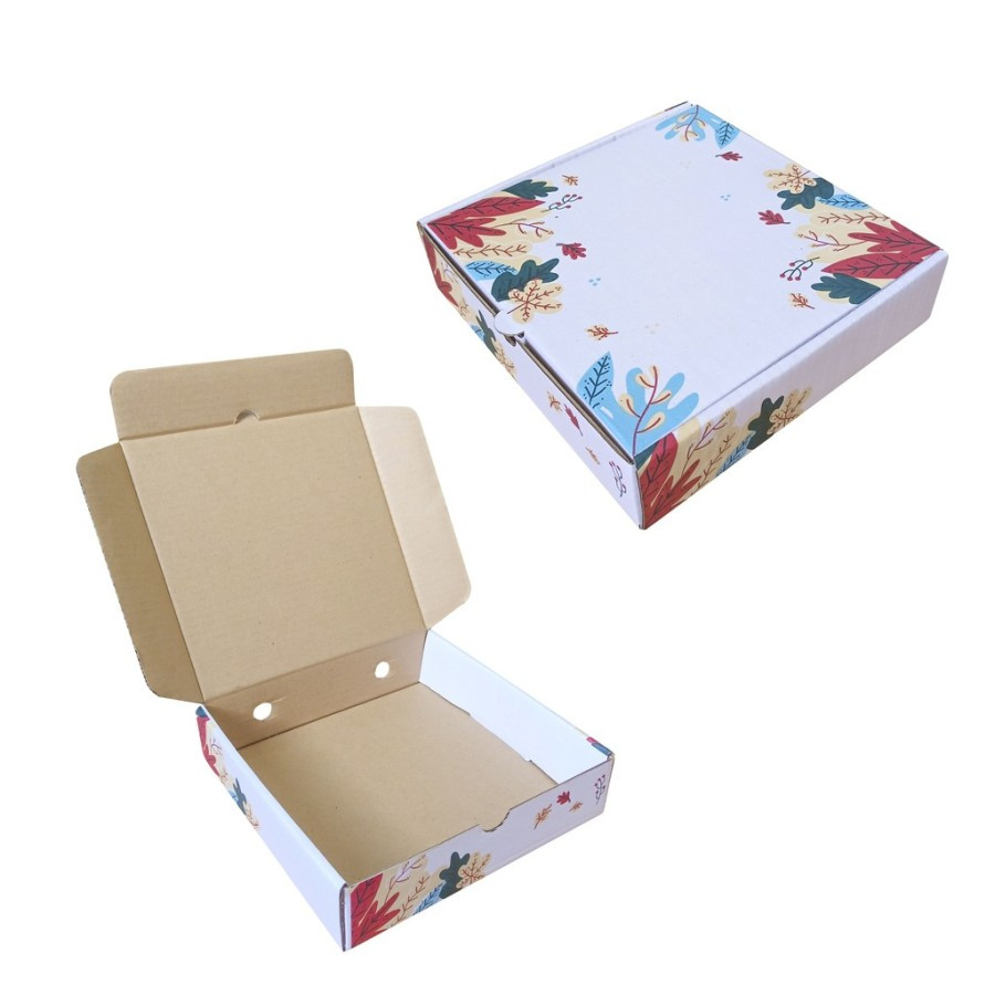 Jual Box Packaging Pizza Polos Kardus Hampers Brownies Kotak Karton ...