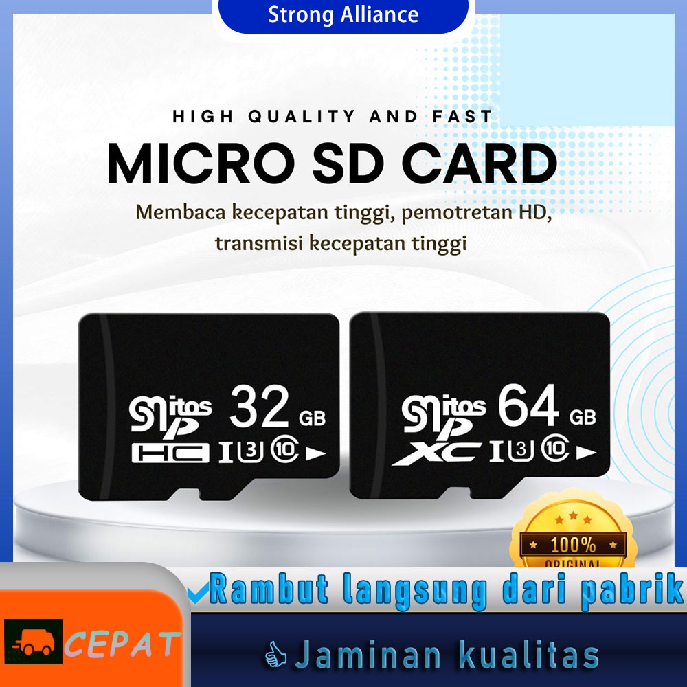 Jual Micro SD 128GB Memory Card Micro SD Untuk Kamera CCTV dan hp ...