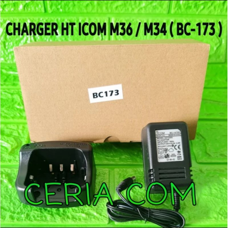 Jual CHARGER HT ICOM IC M36 IC M37 BC 173 CARGER BC173 UNTUK HT ICOM IC M36 IC M37 | Shopee ...