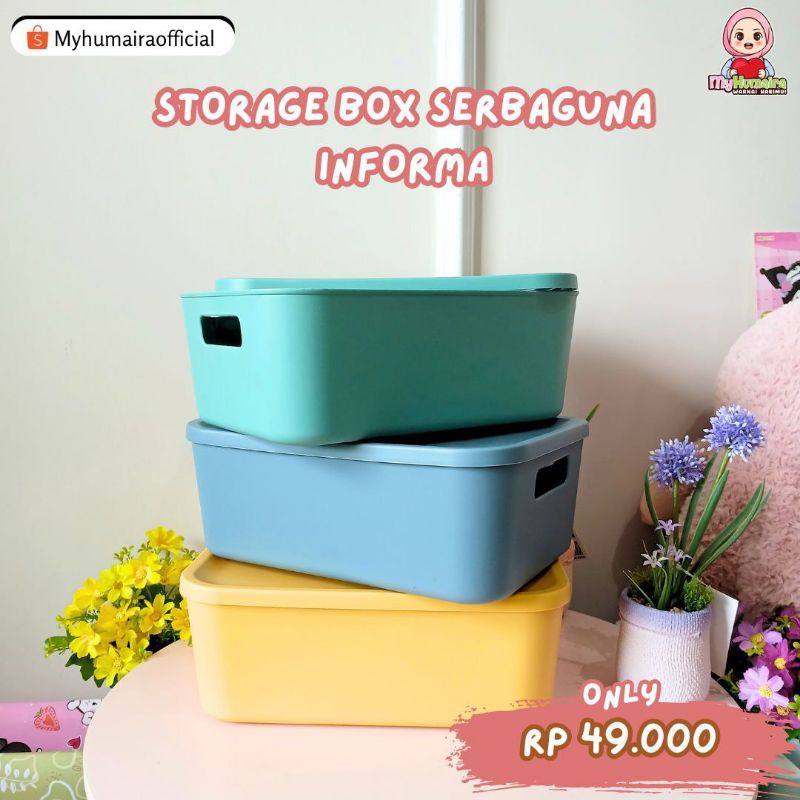 Jual [TENGGARONG] STORAGE BOX SERBAGUNA INFORMA | Shopee Indonesia