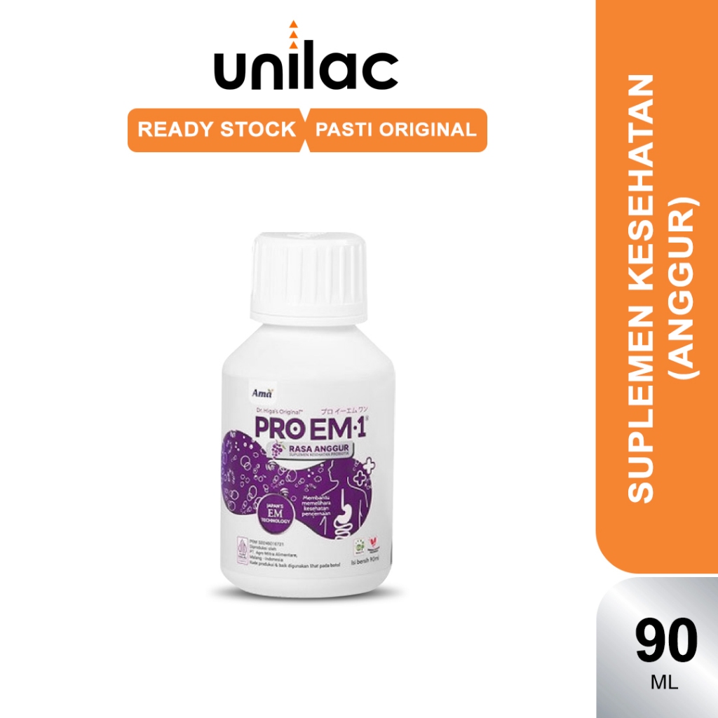 Jual PROEM1 PROEM Probiotik Anggur 1 Botol 90 ml | PRO EM1 Suplemen ...