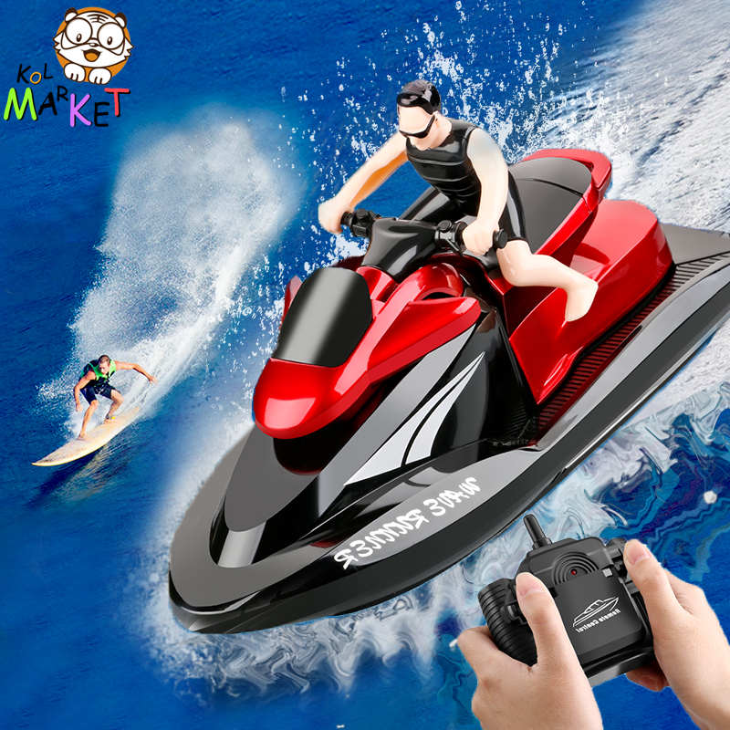 Jual RC Speed Boat Remote Control Perahu Air Kapal RC Motorboat 2.4GHZ ...