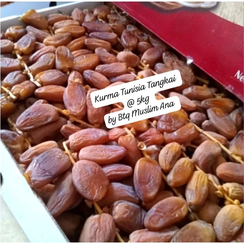 Jual KURMA TANGKAI TUNISIA ( 5kg/ 1Dus ) | Shopee Indonesia