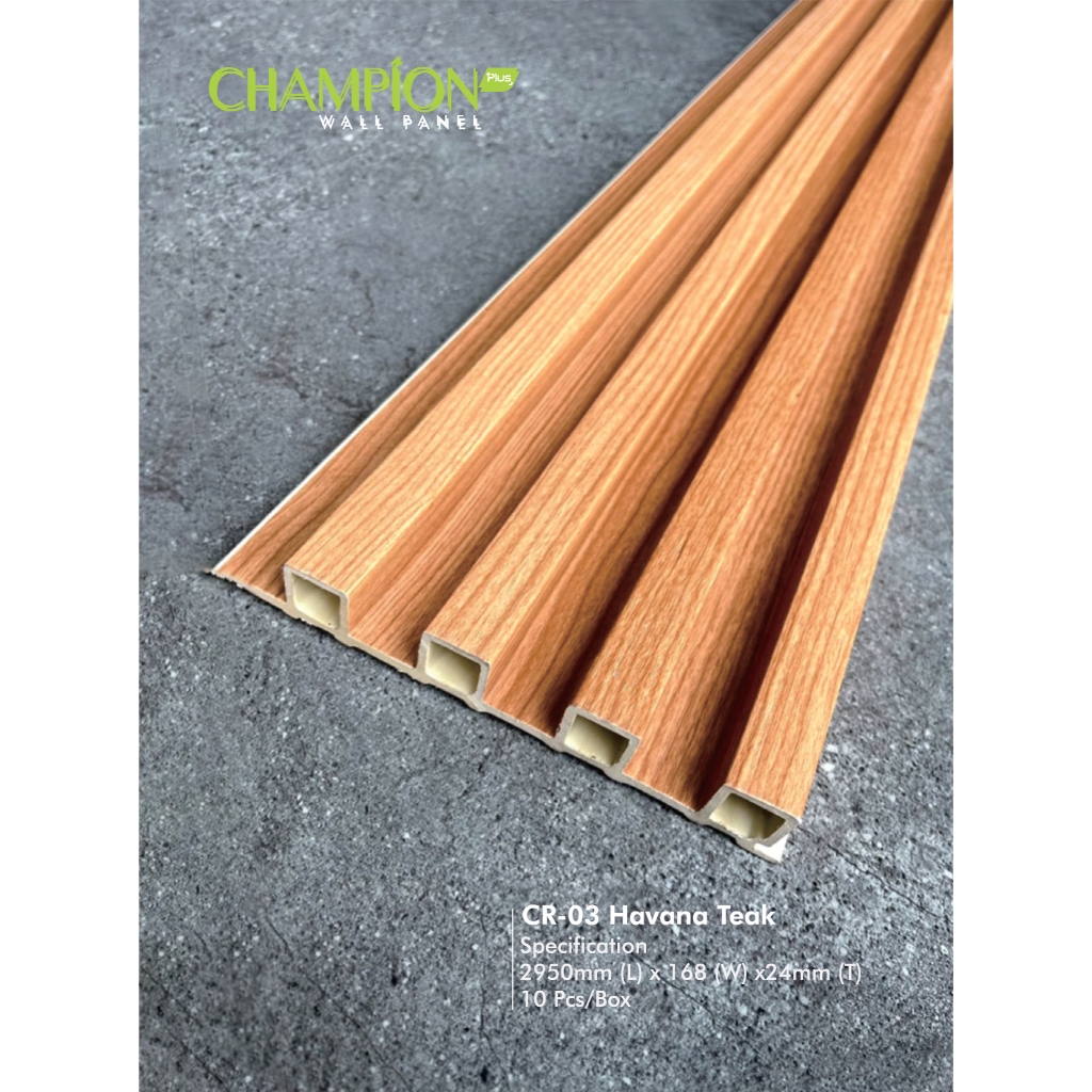 Jual Wall Panel PVC Dinding Motif Kayu Tinggi 295 cm Lebar 16 cm Tebal ...