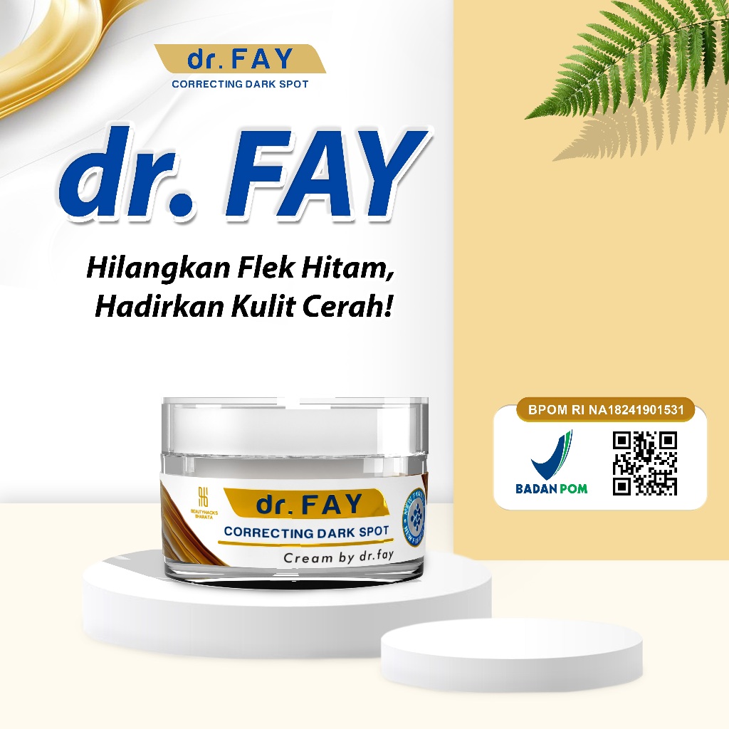 Jual Penghilang Bekas Jerawat Bopeng Cream dr FAY Menghilangkan Flek ...