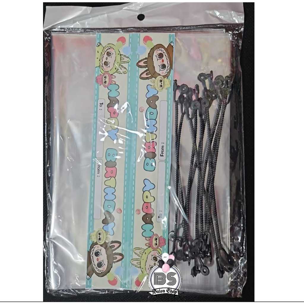 Jual PLASTIK SNACK KARTUN LABUBU / KUROMI / PLASTIK SNACK KARTUN UKURAN ...