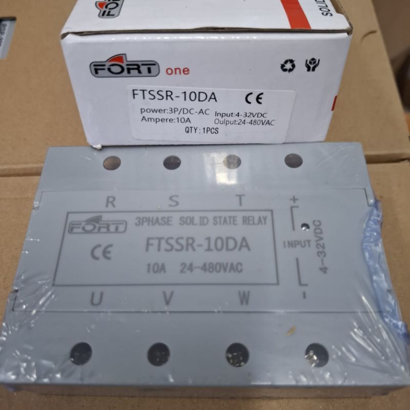 Jual FORT Solid State Relay DC-AC FTSSR-10DA 10A 3PHASE | Shopee Indonesia