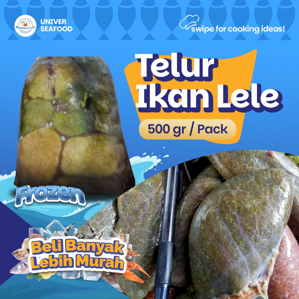 Jual Telur Ikan Lele 1 kg | Shopee Indonesia