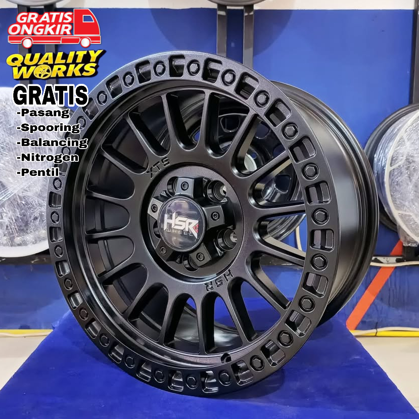Jual VELG HSR XTS05 RING 16 LEBAR 8 PCD 5X114,3 ET15 VELG MOBIL HILUX ...