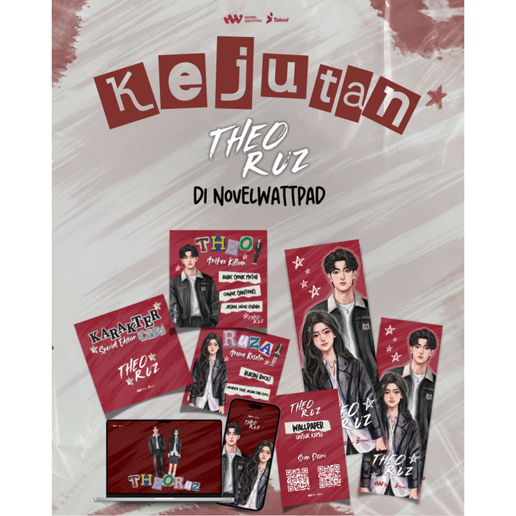 Jual Novel Theoruz + Lili Latu Tekad Novelwattpad | Shopee Indonesia