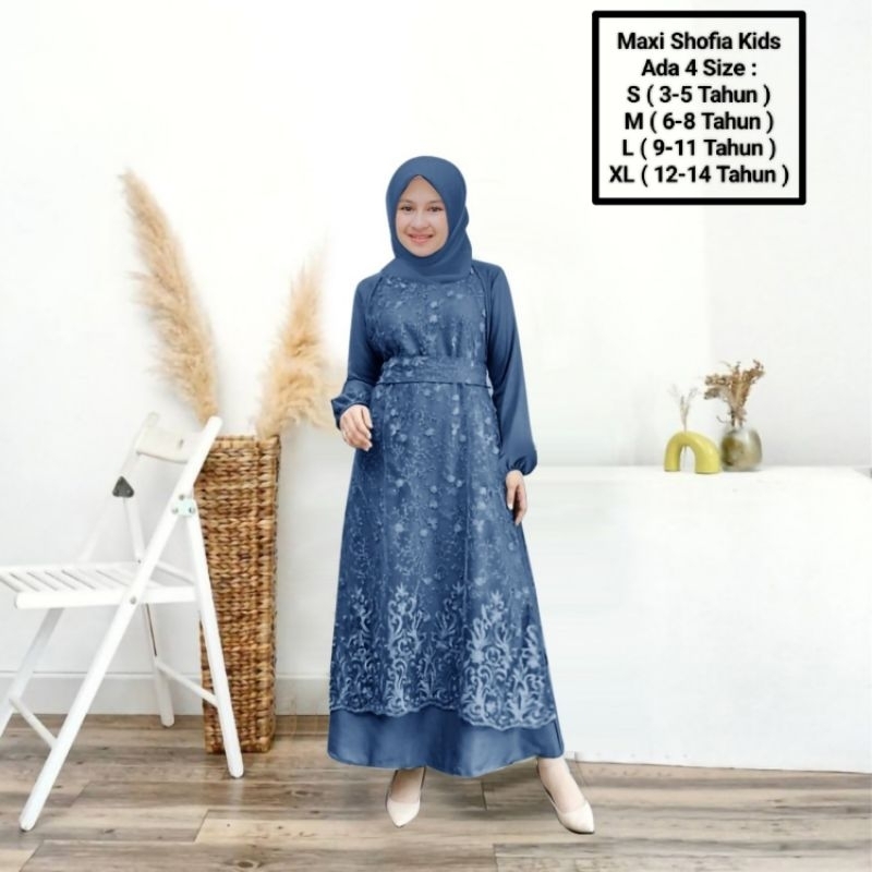 Jual Pakaian Muslim Anak Perempuan Dan Remaja Abg Model Terbaru ...