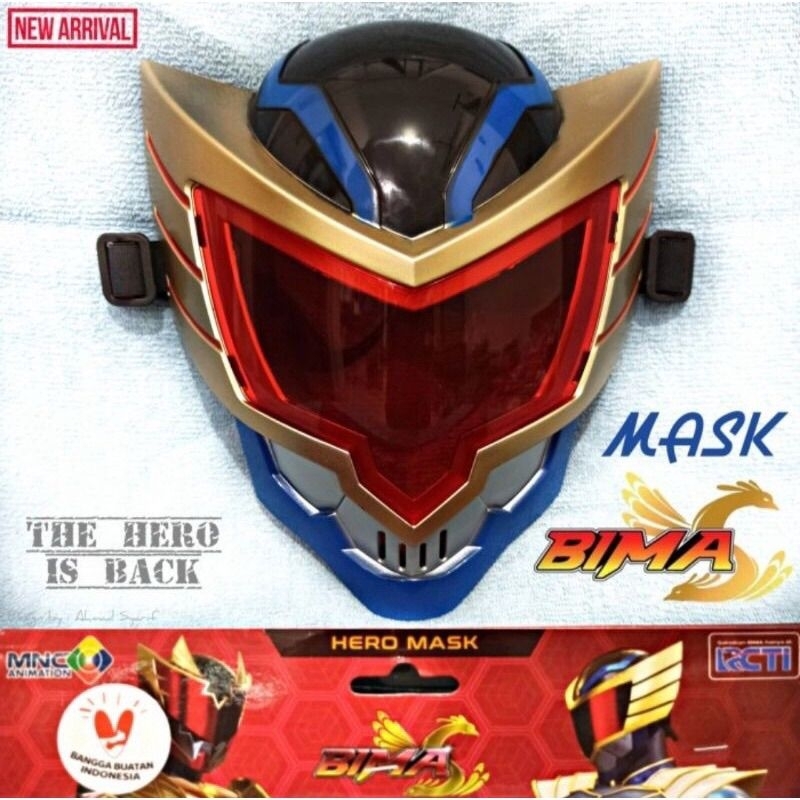 Jual mainan anak topeng karakter super hero bimax | Shopee Indonesia