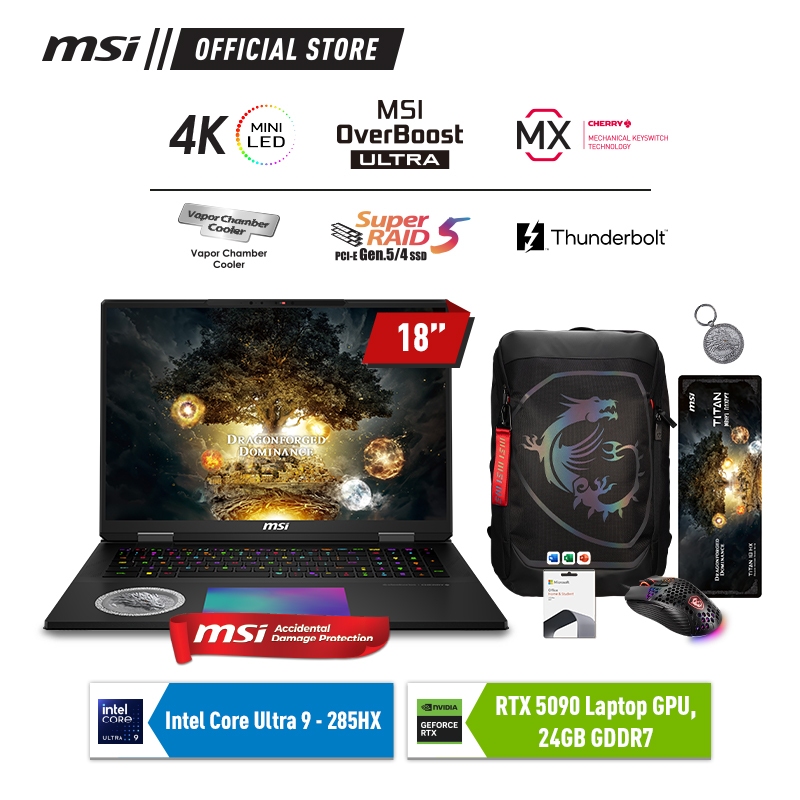 Jual Titan 18 HX Dragon Edition Norse Myth A2XWJG-282ID Intel® Core ...