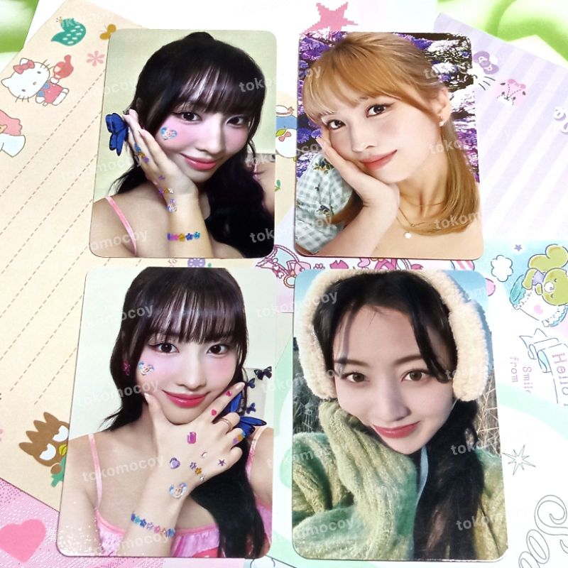 Jual [READY STOCK] pc photocard momo jihyo twice dicon pob bene twice with youth soundwave sw ...
