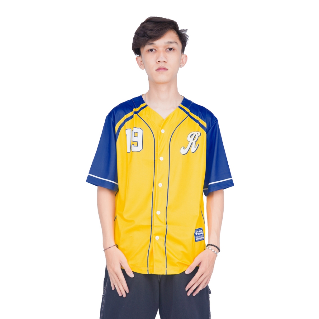 Jual RZQ / 19 / BASEBALL SERIES / Jersey / Oversize / Boxy / Streetwear ...