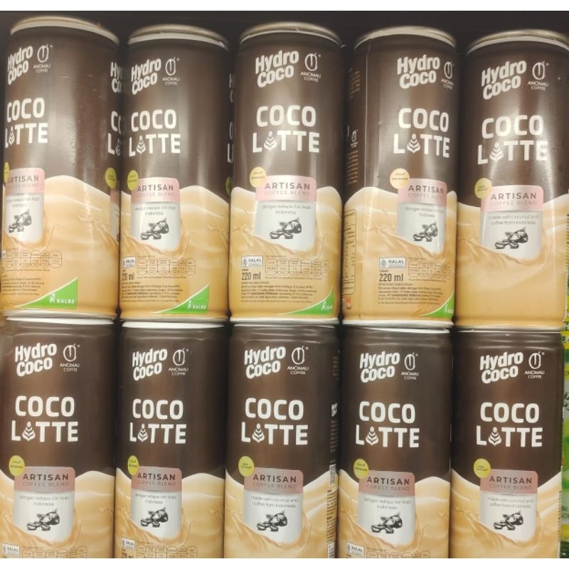 Jual Hydro Coco Coco Latte 220ml 1 dus | Shopee Indonesia