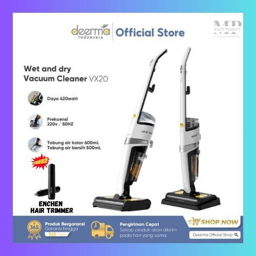 Jual Deerma VX20 Wet Dry Smart Vacuum Cleaner Dual Shaft Penyedot Debu Basah Garansi Resmi ...