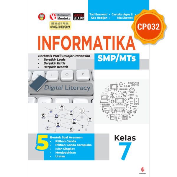 Jual Buku Informatika SMP/MTs Kelas 7/VII Kurikulum Merdeka-CP 032 | Shopee Indonesia