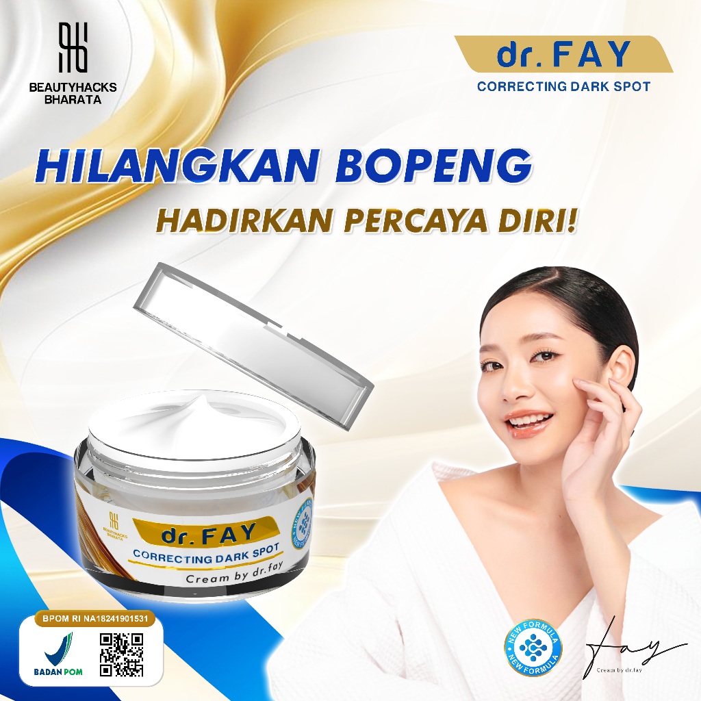 Jual dr FAY Cream Original Penghilang Flek Hitam Bopeng Mengobati ...