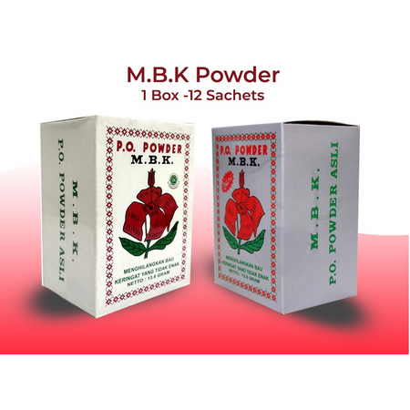 Jual MBK Powder Deodorant All Varian Perbox/12Pcs | Shopee Indonesia