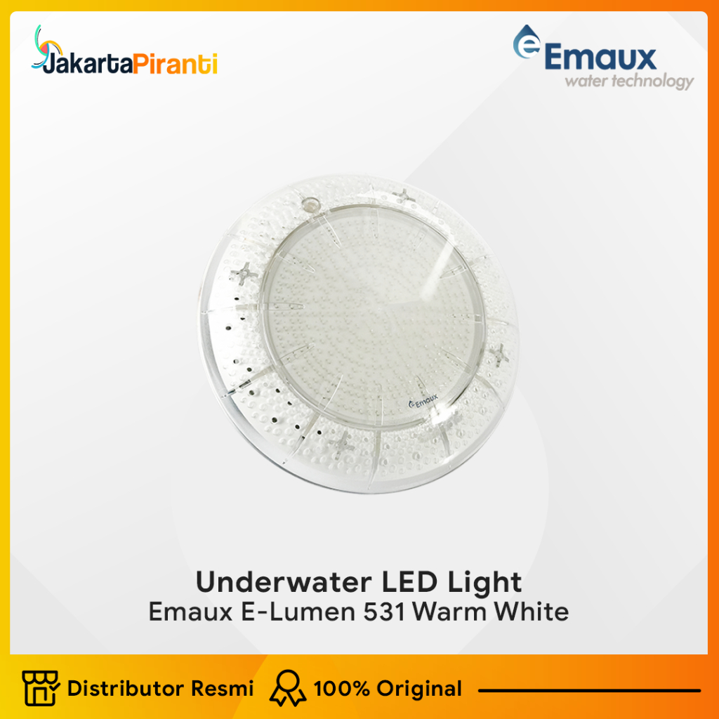 Jual Lampu Kolam Renang Emaux LED 50 W 12 V - E-Lumen 531 Warm White ...