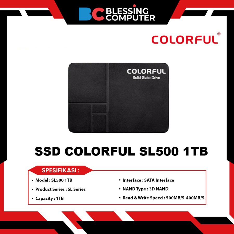 Jual SSD COLORFUL SL500 1TB | Shopee Indonesia