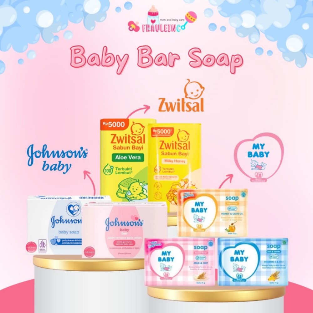 Jual *FRAULEINCO* Zwitsal / MyBaby /Johnson Sabun Batang Classic - Bar ...