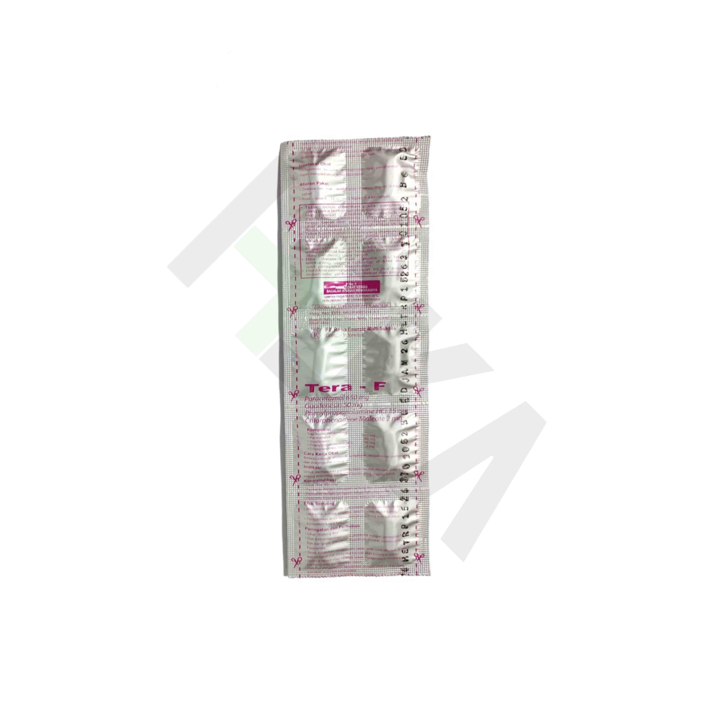 Jual Tera-F Tablet Strip isi 10 Tablet - Obat Flu Batuk [Majapahit ...