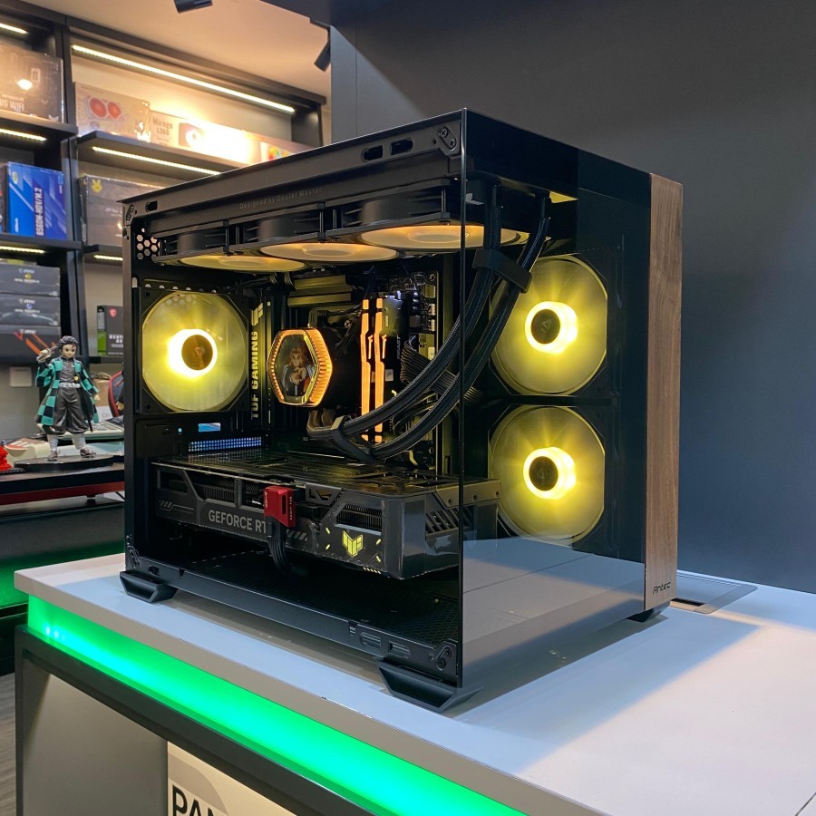 Jual PC RAKITAN GAMING CASING ANTEC CX600M WOOD | RYZEN 7 9800X3D ...