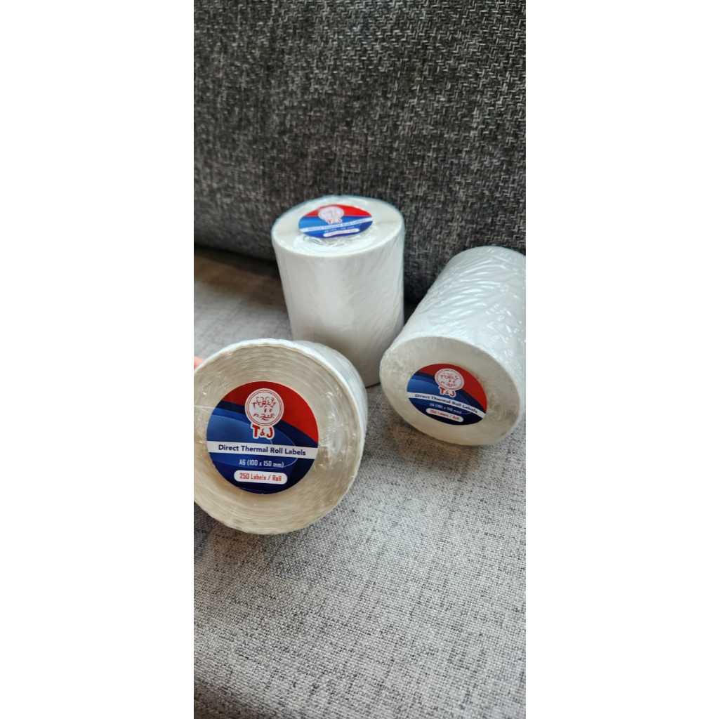 Jual Kertas Thermal / Kertas Resi ukuran A6 100x150mm merk tom and ...