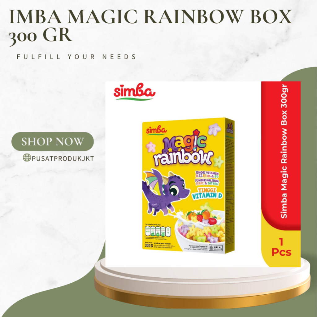 Jual Simba Magic Rainbow Box 300gr | Shopee Indonesia