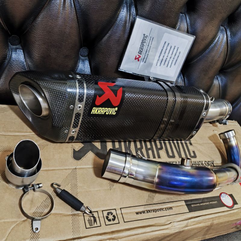 Jual XMAX AKRAPOVIC CARBON SLOVENIA ORIGINAL X MAX | Shopee Indonesia