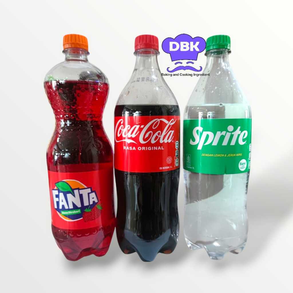 Jual Minuman Fanta Soda Coca Cola Sprite 1lt | Shopee Indonesia