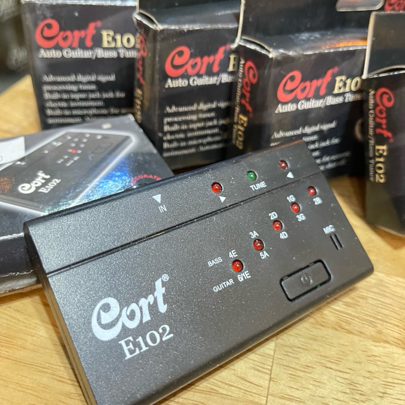 Jual Tuner gitar atau bass CORT E102 akurat luthier | Shopee Indonesia