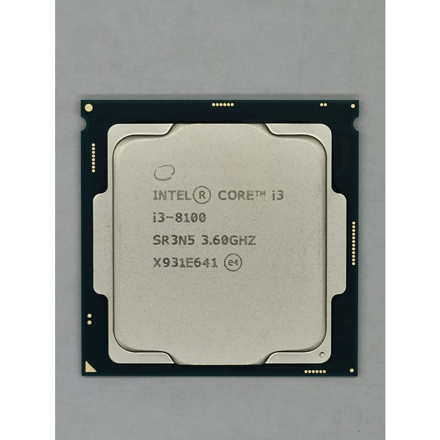 Jual Processor Intel Core i3-8100 3.6Ghz Tray + Fan Socket lga 1151 LGA1151 | Shopee Indonesia