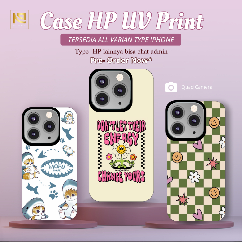 Jual Premium Case UV Print Custom Gambar/Muka sendiri|Cetak Case Custom ...