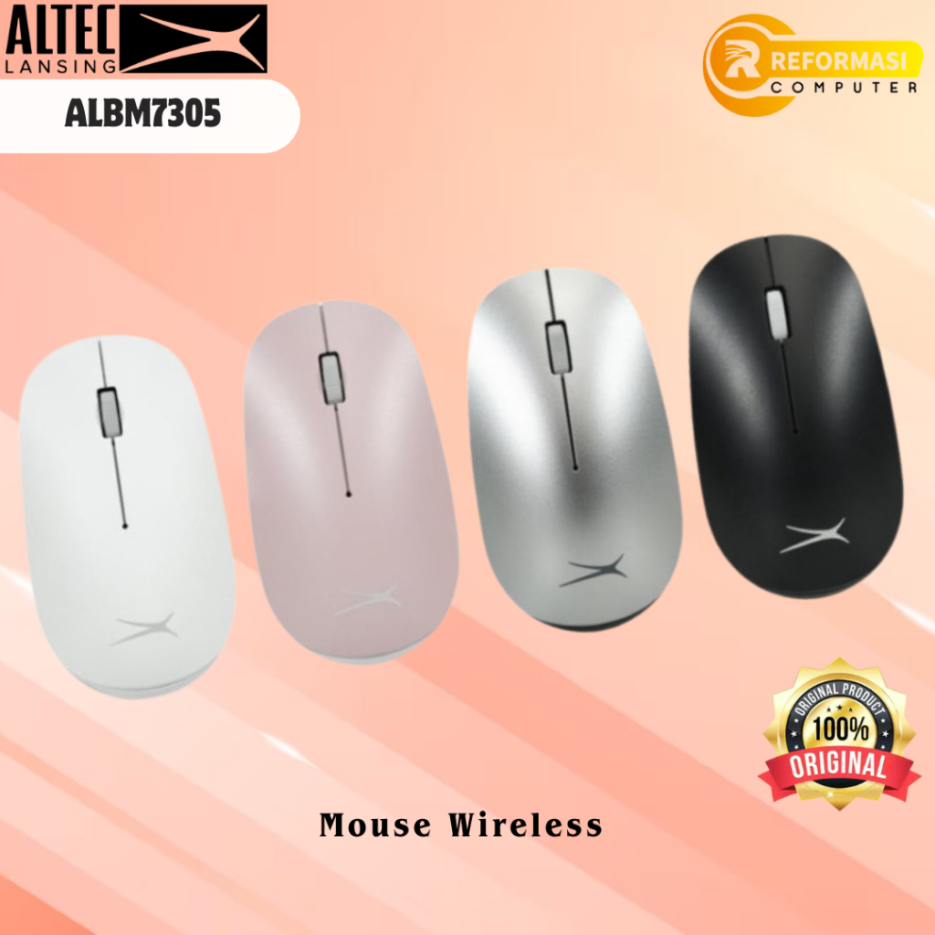Jual ALTEC LANSING Mouse Wireless Altec Lansing ALBM7305 | Shopee Indonesia