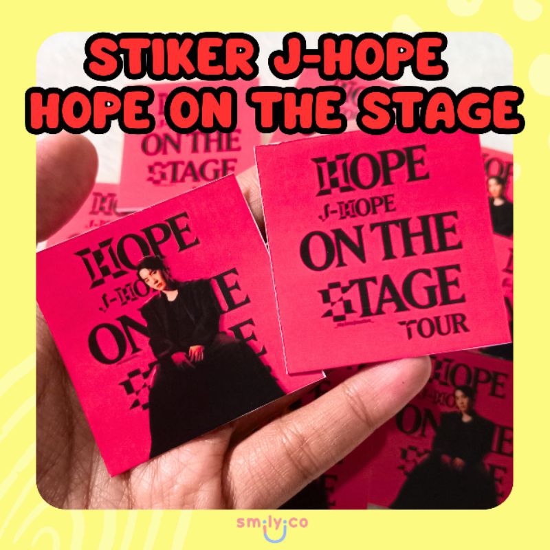 Jual Stiker JHope Hope On The Stage Freebies/Stiker BTS Jhope/Freebies ...