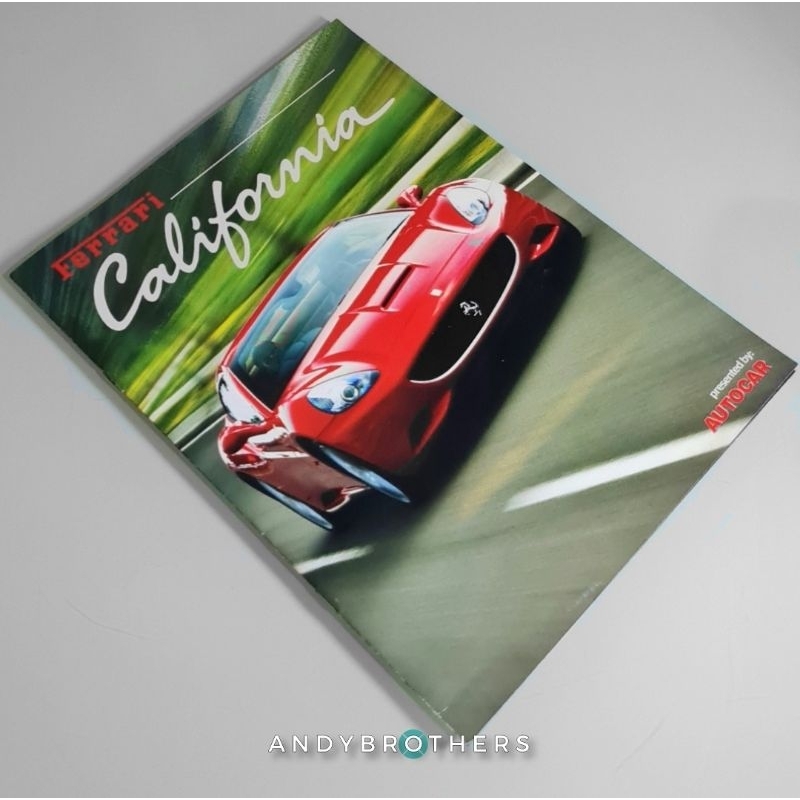 Jual Buku / Katalog / Booklet / Brosur FERRARI CALIFORNIA 2008-2017 ...