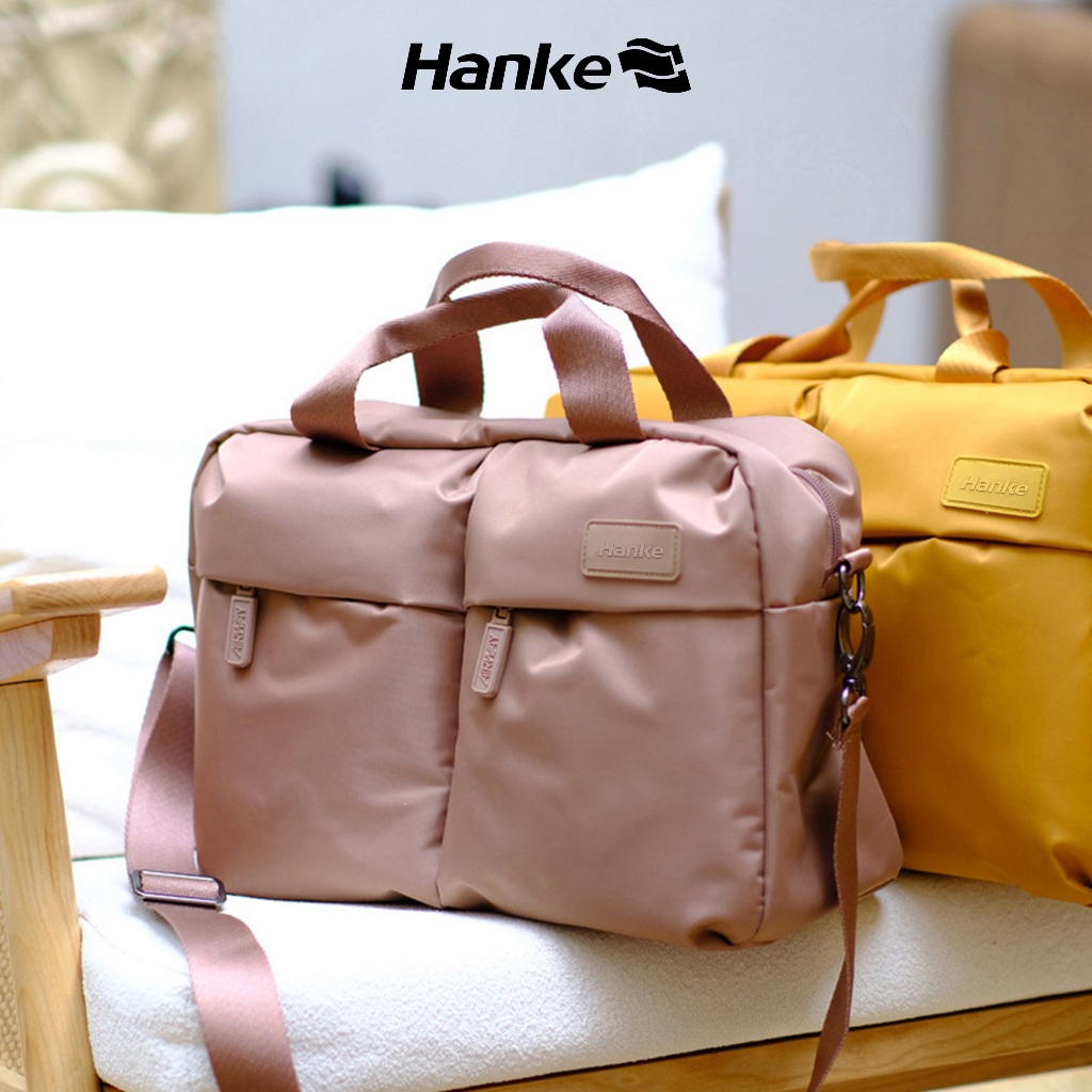 Jual Hanke Tas Nylon Sling Bag Multi-Layer Travel Bag HK204 | Shopee ...