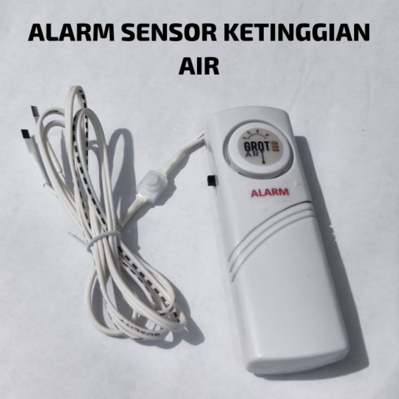 Jual Alarm Sensor Air Sensor Ketinggian Air Bunyi Alarm Banjir | Shopee ...
