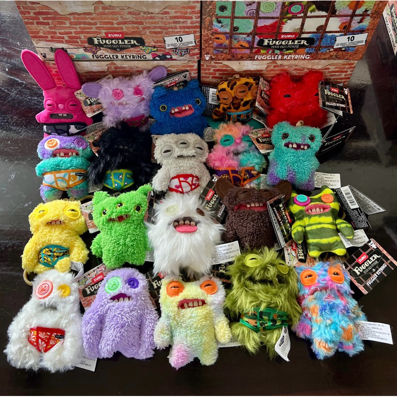 Jual [READY] Fuggler Keychain KeyRing ORIGINAL Plush Ganci Gantungan ...