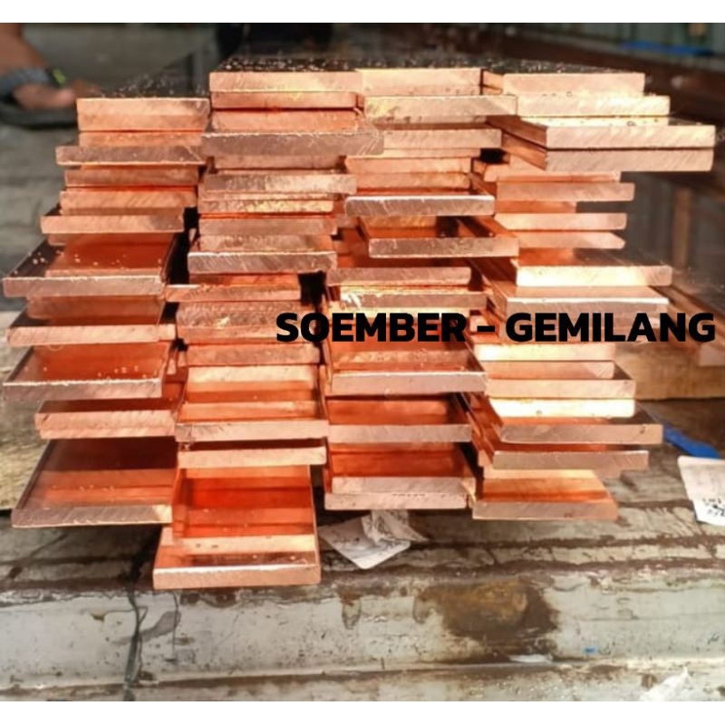 Jual Busbar tembaga 5mm x 25mm x 10cm - setrip busbar tembaga import ...
