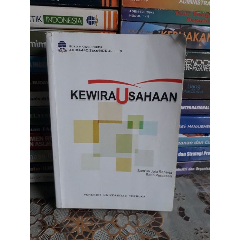 Jual BUKU MODUL UT KEWIRAUSAHAAN | Shopee Indonesia