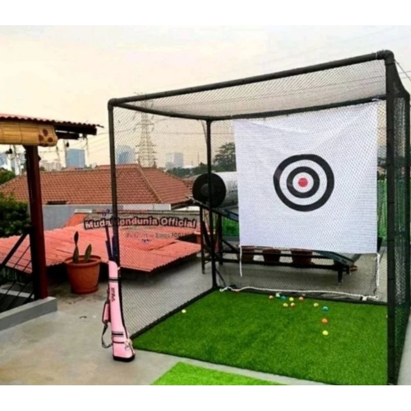 Jual Jaring Golf Cage latihan Luas 3m x 3m x 3m | Shopee Indonesia